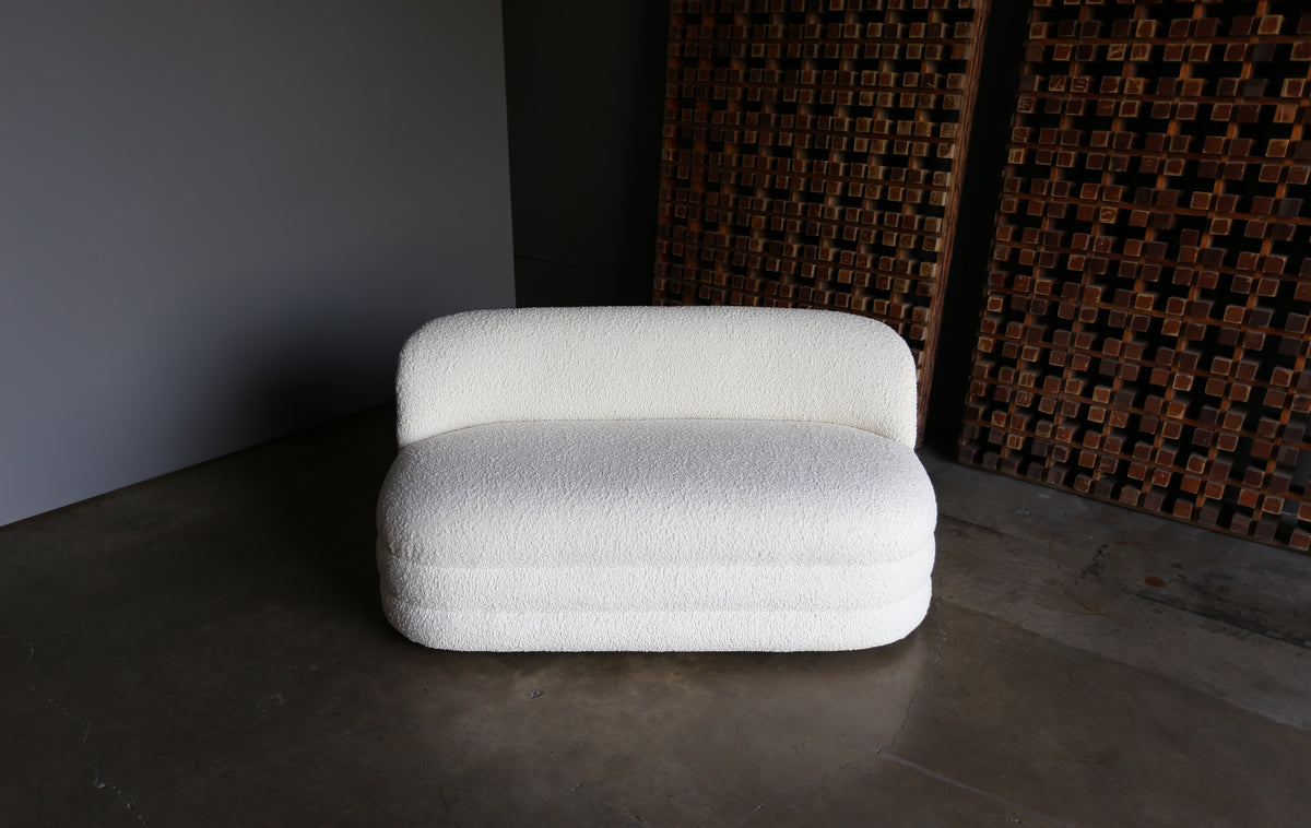 = SOLD = Directional Settee, circa 1980 – Archive 20th Century