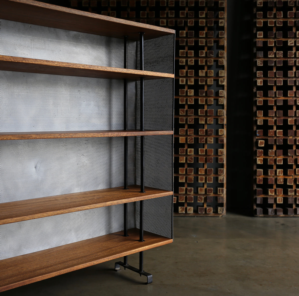 = SOLD = Peter Rooke-Ley Demountable Bookcase for California Contempor ...