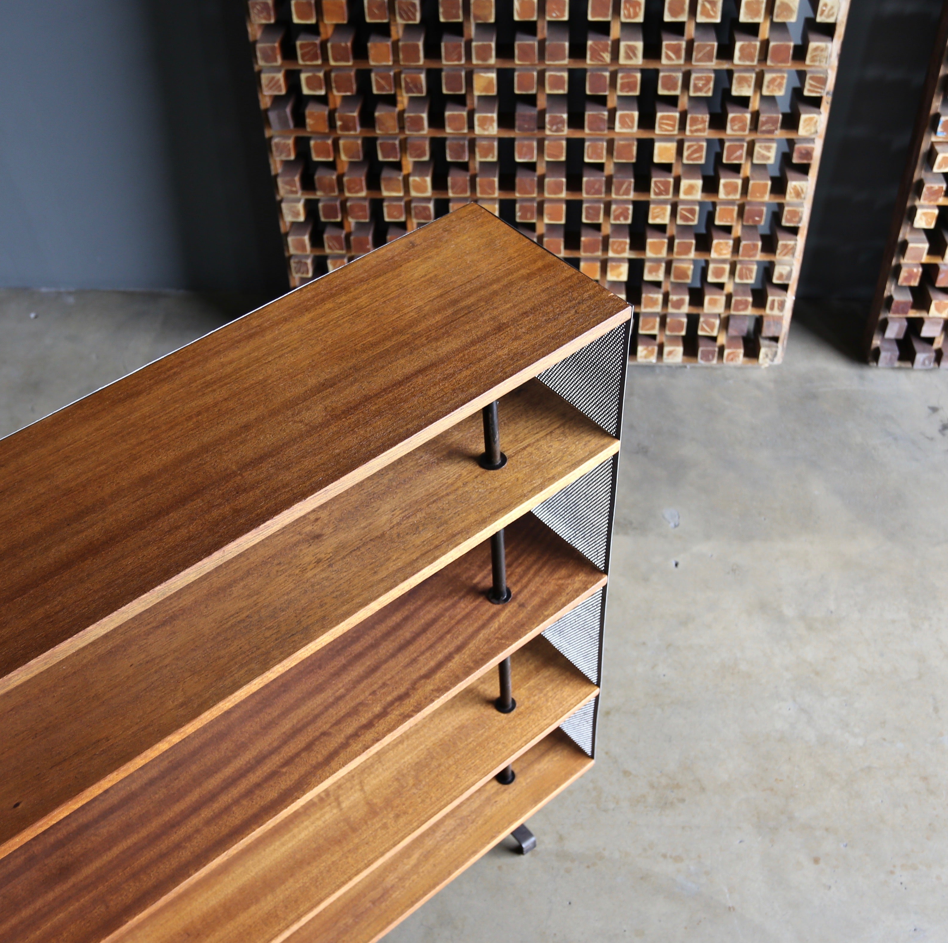 = SOLD = Peter Rooke-Ley Demountable Bookcase for California Contempor ...