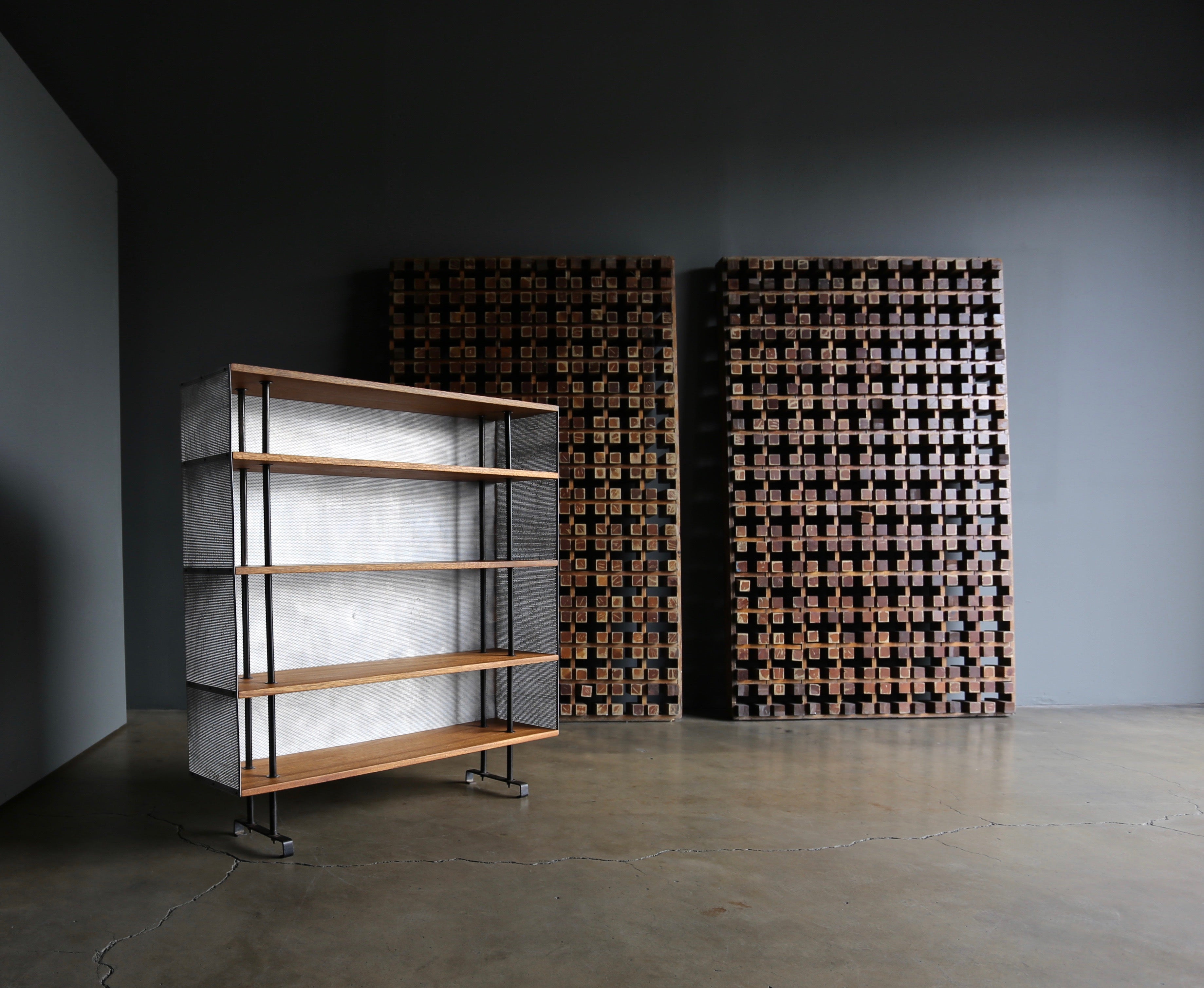 = SOLD = Peter Rooke-Ley Demountable Bookcase for California Contempor ...